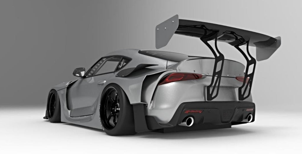 HKS 53004-AT013 Rear Spoiler GT-Wing TOYOTA GR Supra 2020 (FRP ...